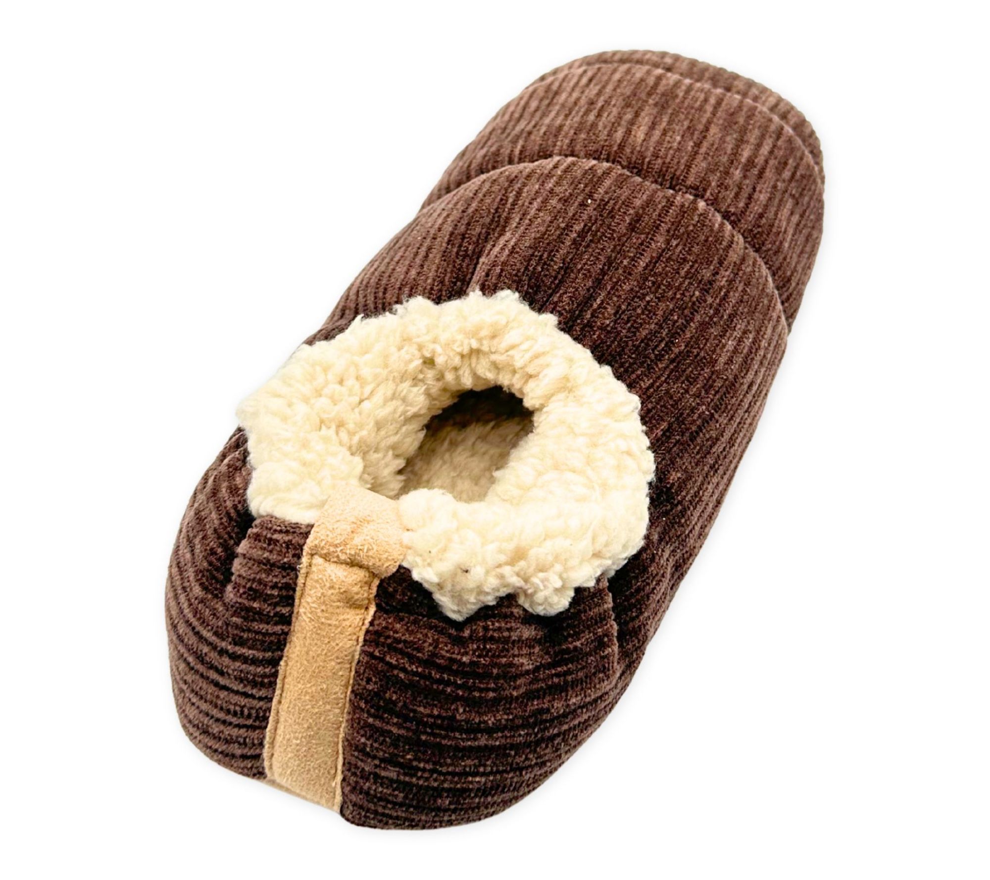 Brookstone Men's Slipper Socks with Non-Skid Soles - QVC.com