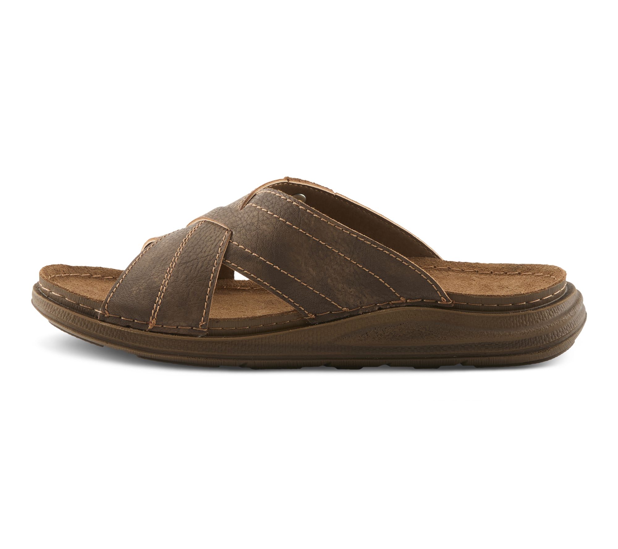 Spring Step Men's Slide Sandal - Kigan - QVC.com