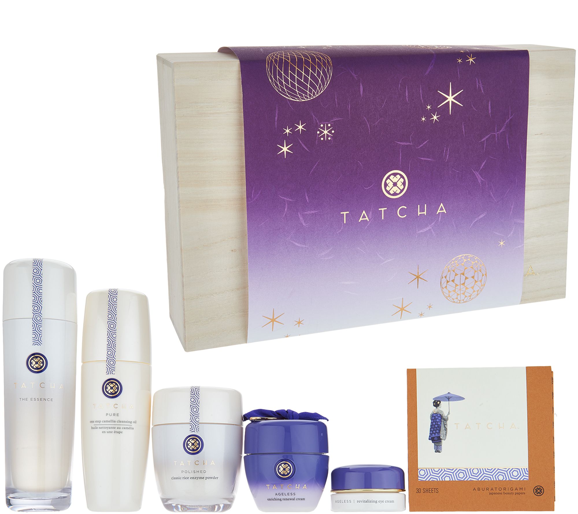 TATCHA 6-piece Grand Holiday Skincare Collection - QVC.com