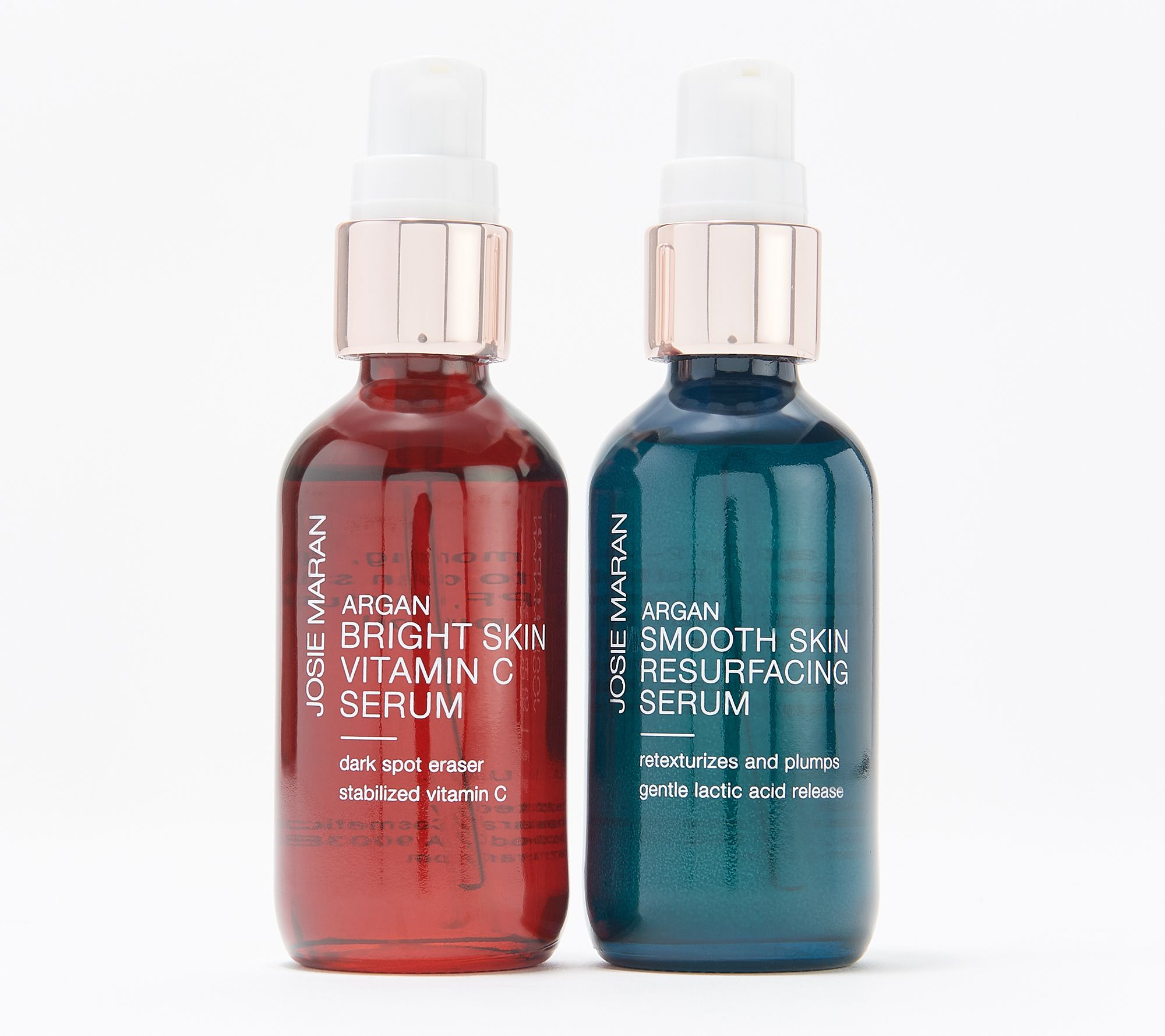 Josie Maran Super-Size 2pc Your Brightest Skin Yet Serums Holiday Box ...