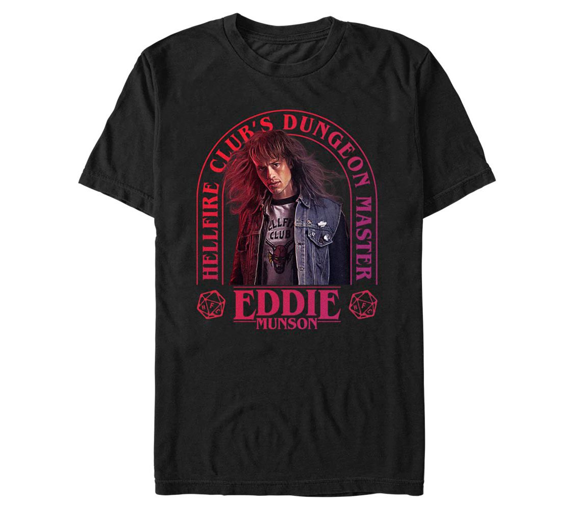 Fifth Sun Men's Stranger Things Dungeon Master Eddie Tee - QVC.com