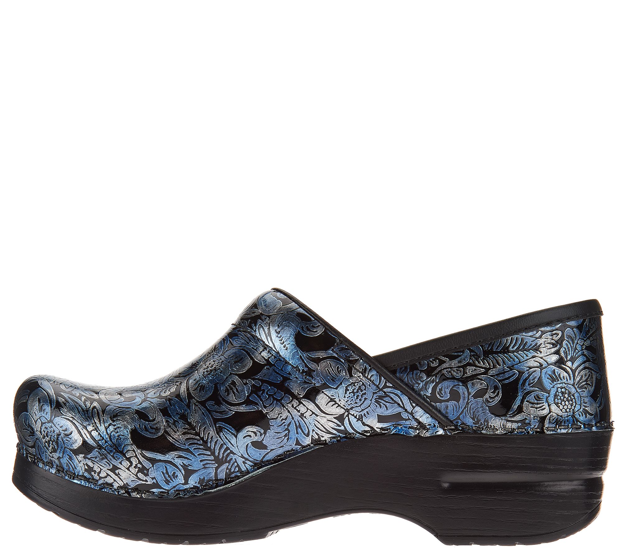 "As Is" Dansko Professional Leather Clogs in Fashion Colors - QVC.com