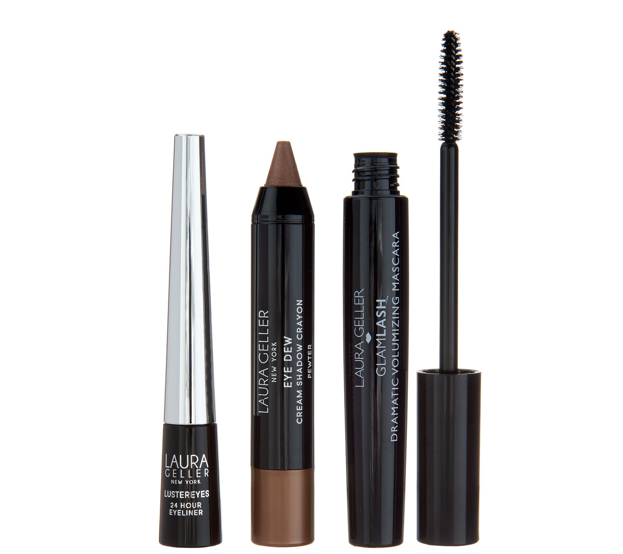 Laura Geller Eye Catching 3-piece Kit - QVC.com