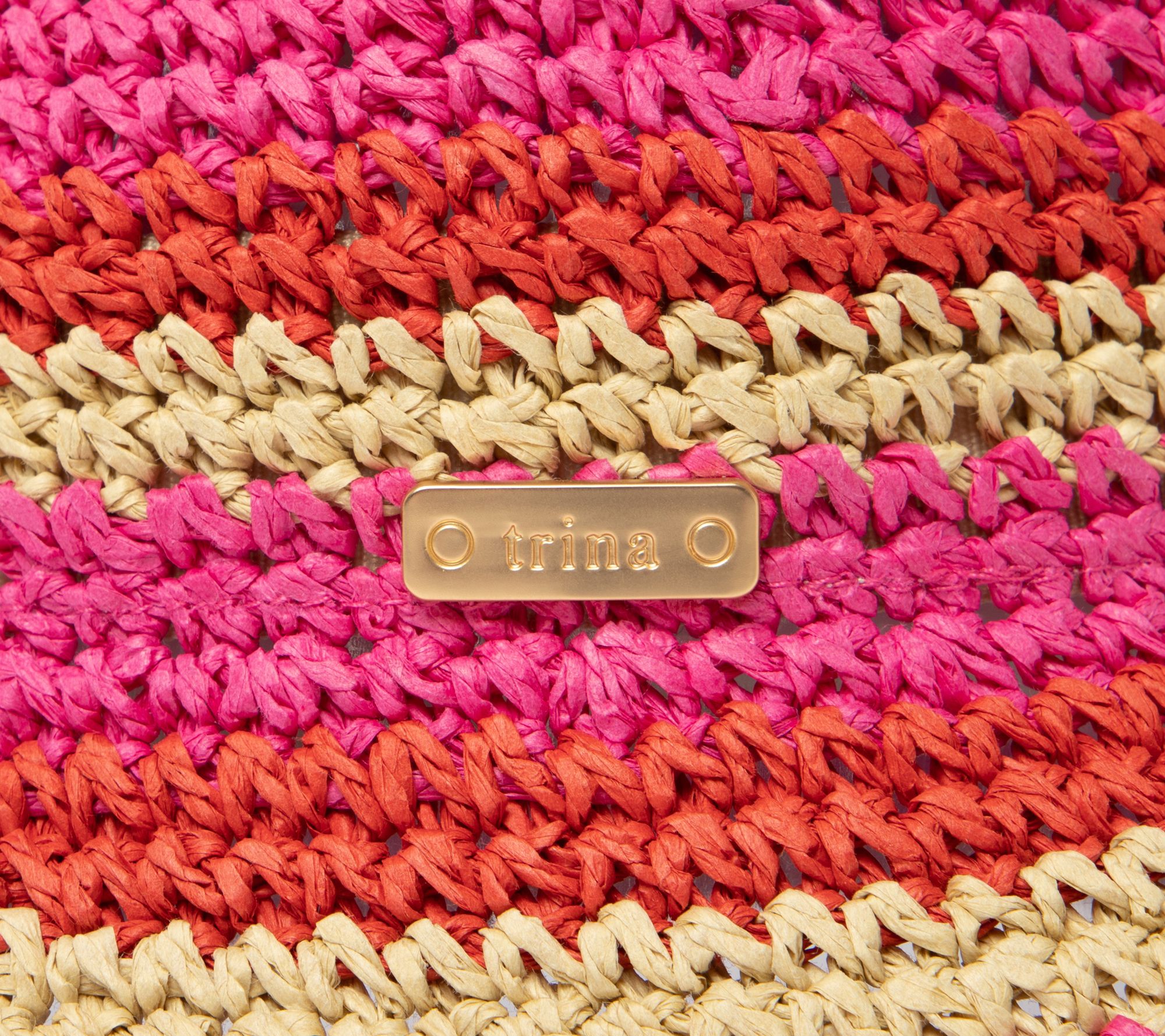 Trina by Trina Turk Striped Palo Bucket Hat - QVC.com