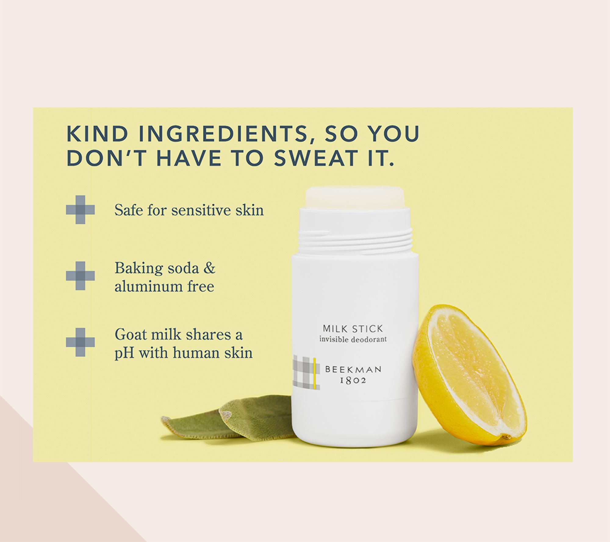 Beekman 1802 Triple Milk Deodorant Duo - QVC.com