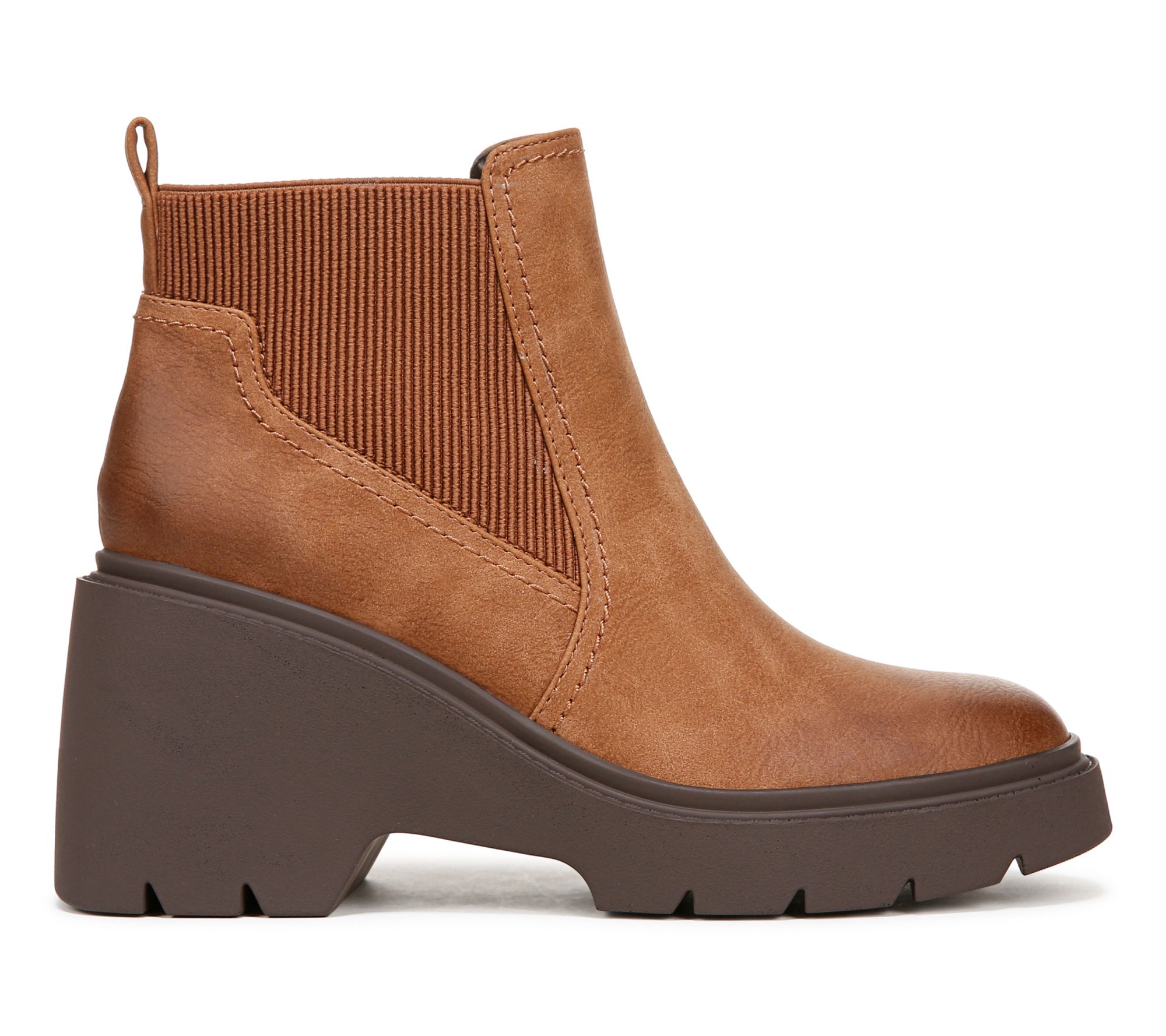 SOUL Naturalizer Platform Chelsea Booties - Cora - QVC.com