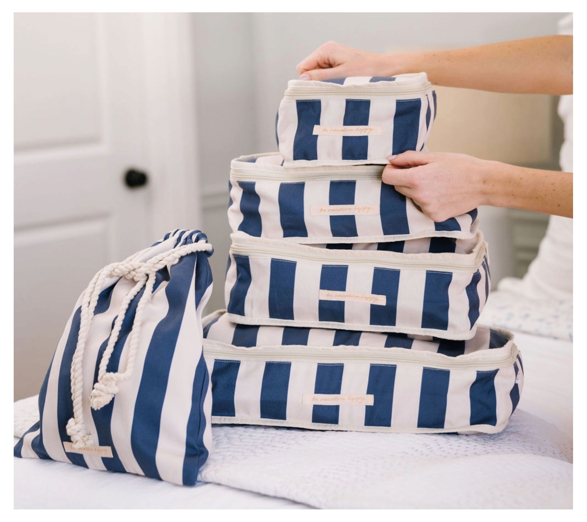 Sunshine Tienda 5-Piece Packing Cube Set - QVC.com