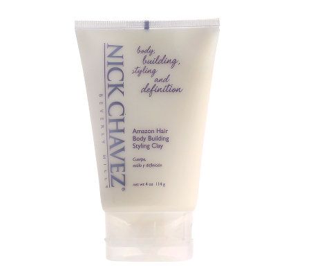 Nick Chavez Amazon Hair Body Building Styling Clay, 4 oz. - QVC.com