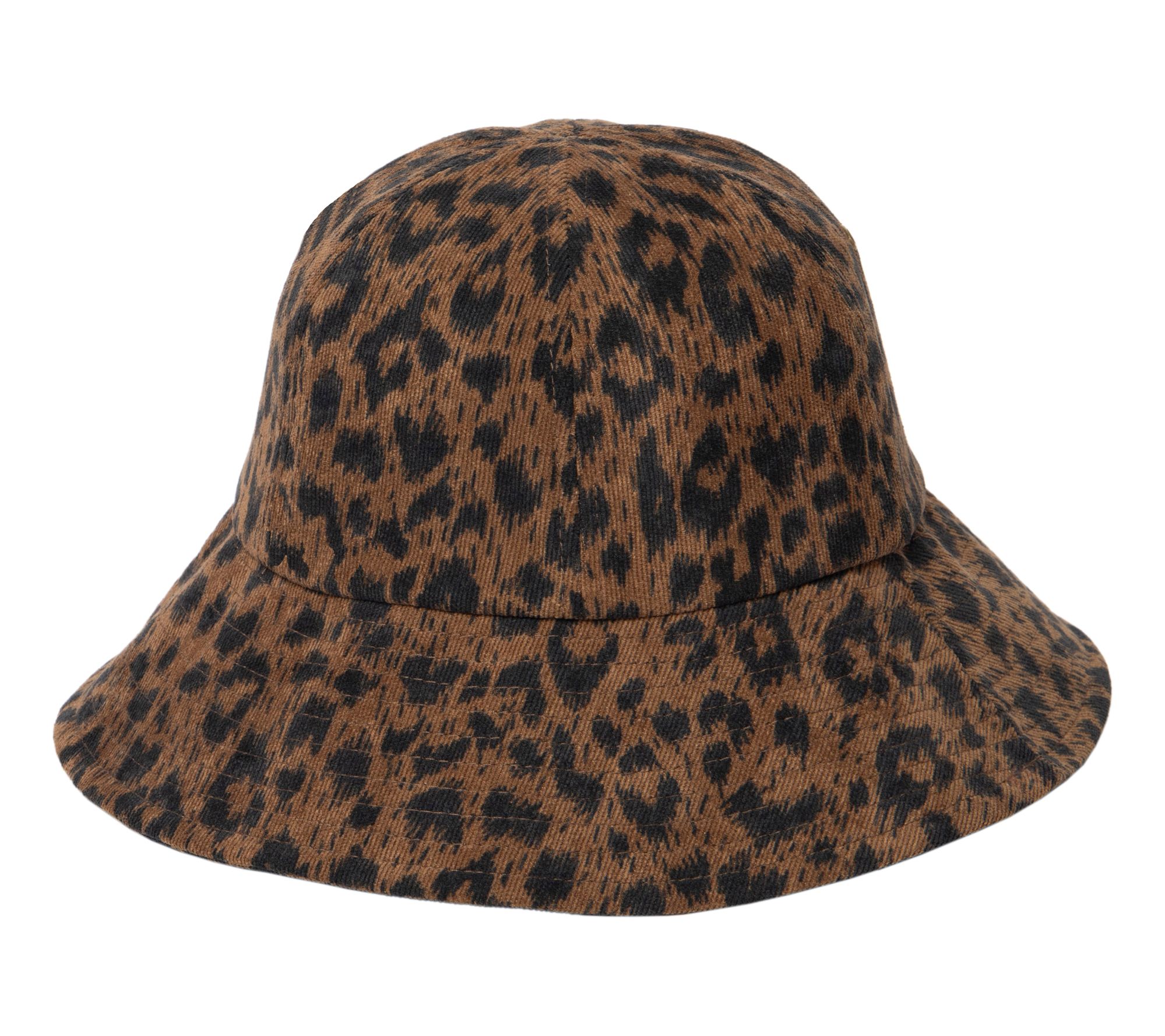 San Diego Hat Co. Leopard Print Bucket Hat - QVC.com