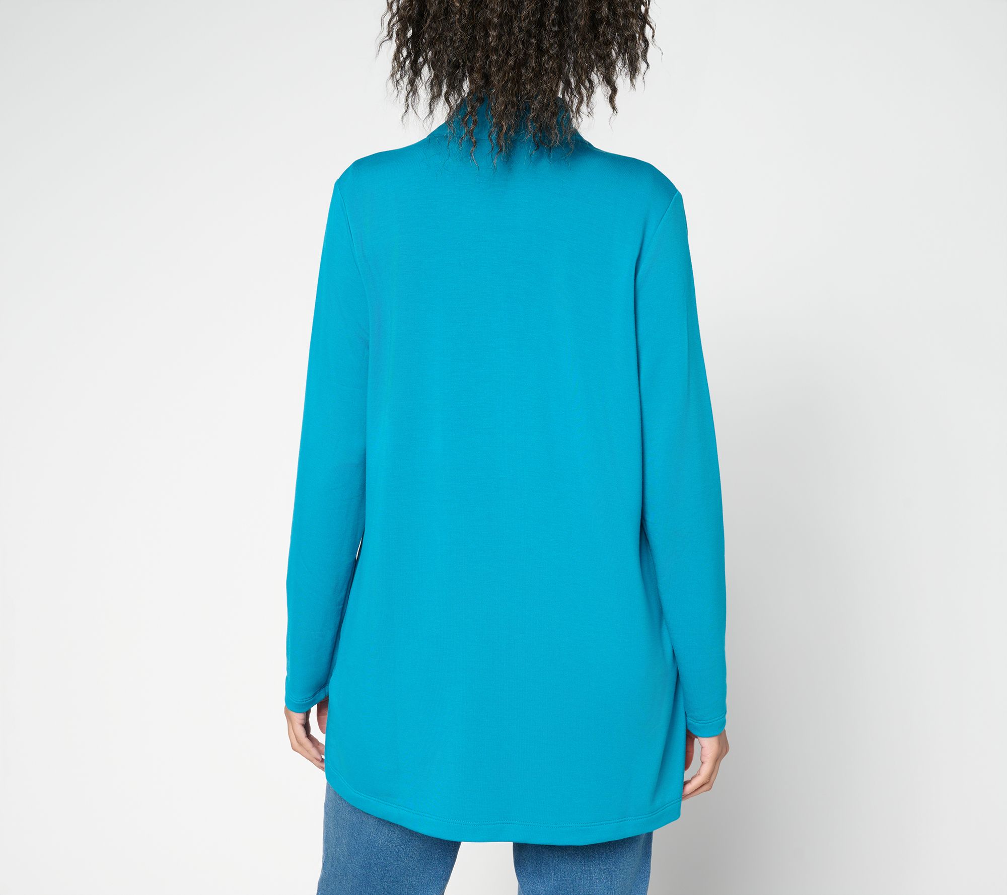 Brandis Dress Out Loud Acquitted Knit Duster Cardigan - QVC.com
