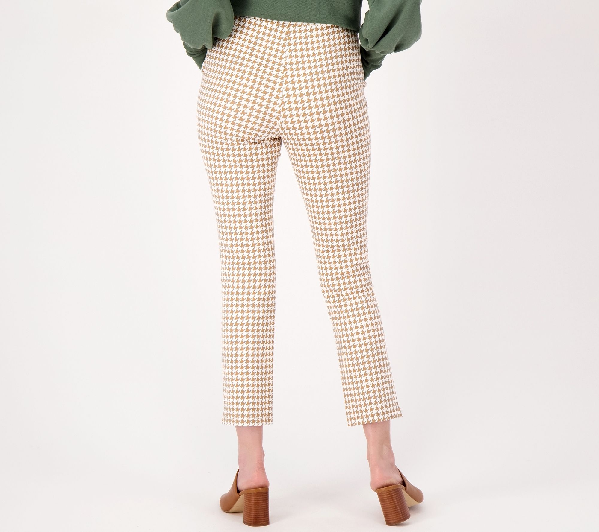 Candace Cameron Bure Slim Leg Ponte Pant - QVC.com