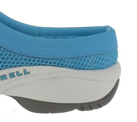 Merrell Mesh Slip-on Comfort Mules with Removable Insoles - QVC.com