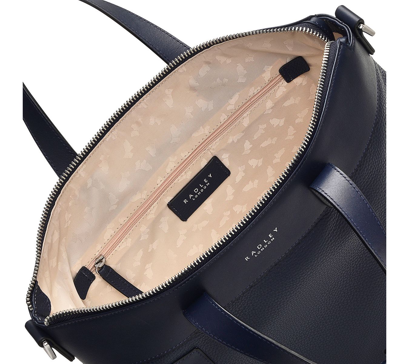 RADLEY London Zippy Medium Zip Leather Satchel - QVC.com