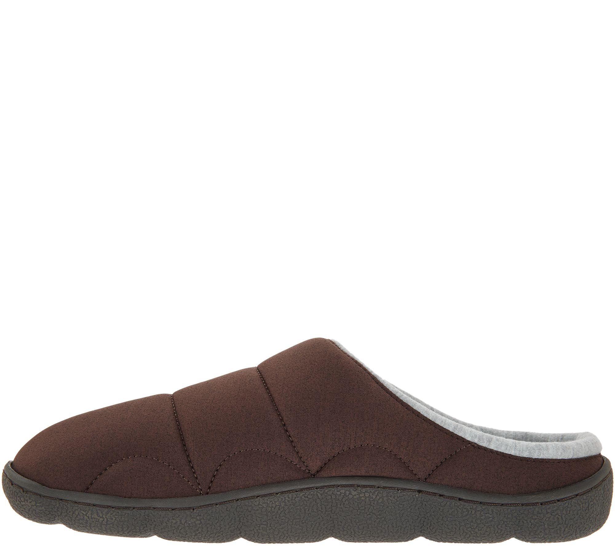 "As Is" CLOUDSTEPPERS by Clarks Mens Jersey Slippers - QVC.com