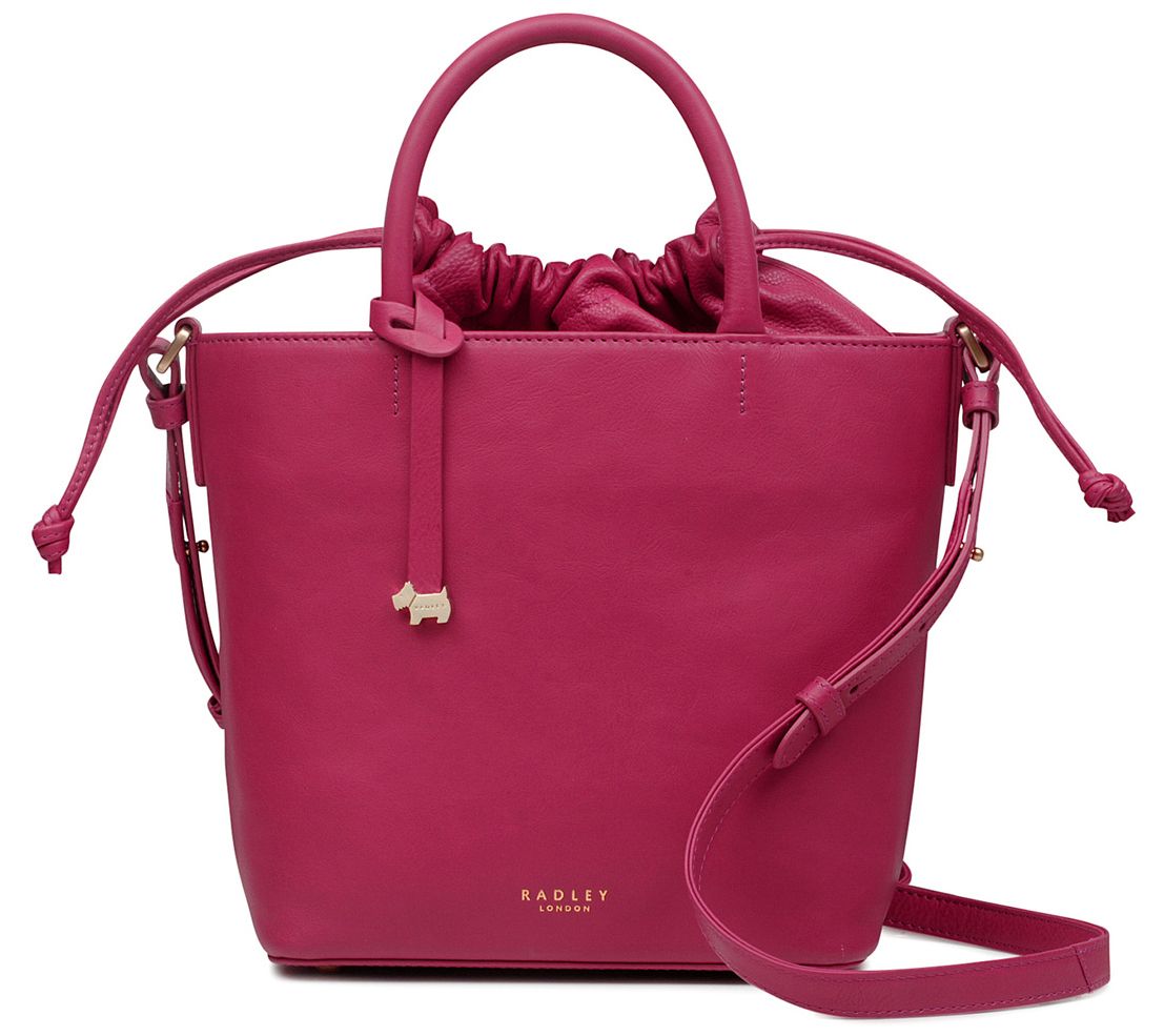 RADLEY London Knitters Close Small Drawstring Bucket Bag - QVC.com