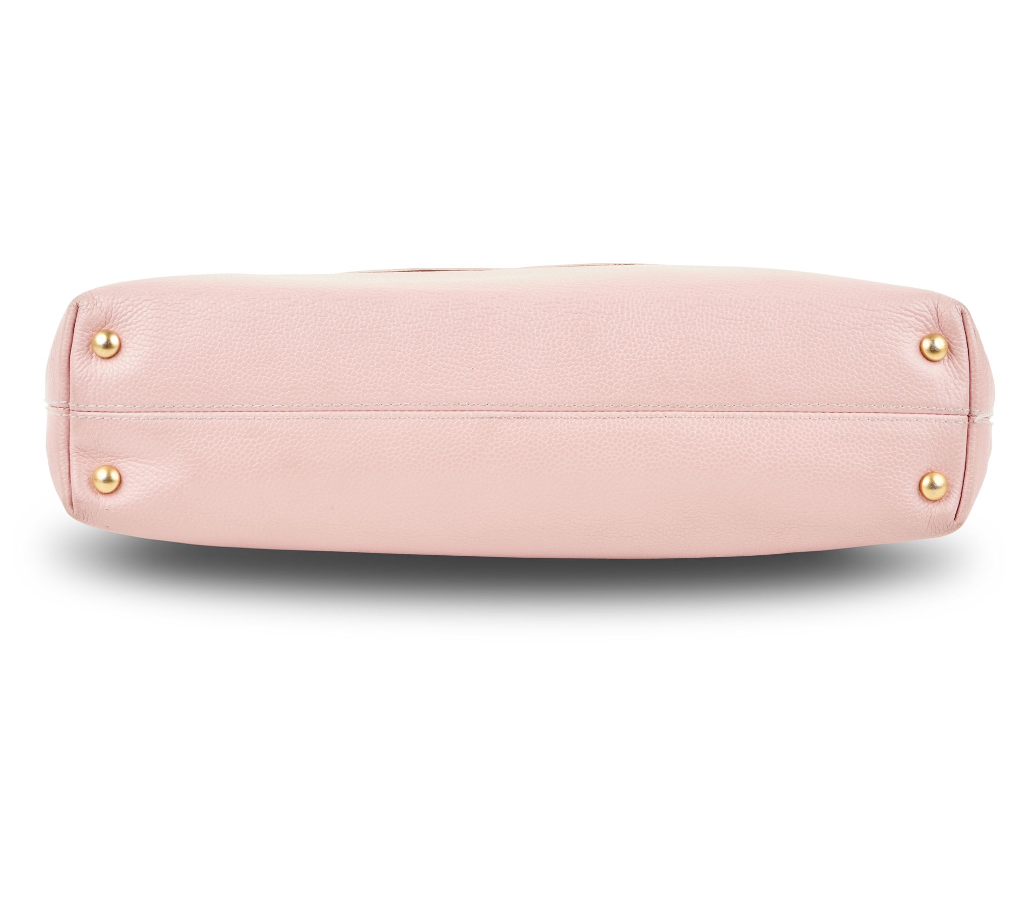 Pre-Owned Chanel CC Embossed Tote Bag Caviar Pik - QVC.com