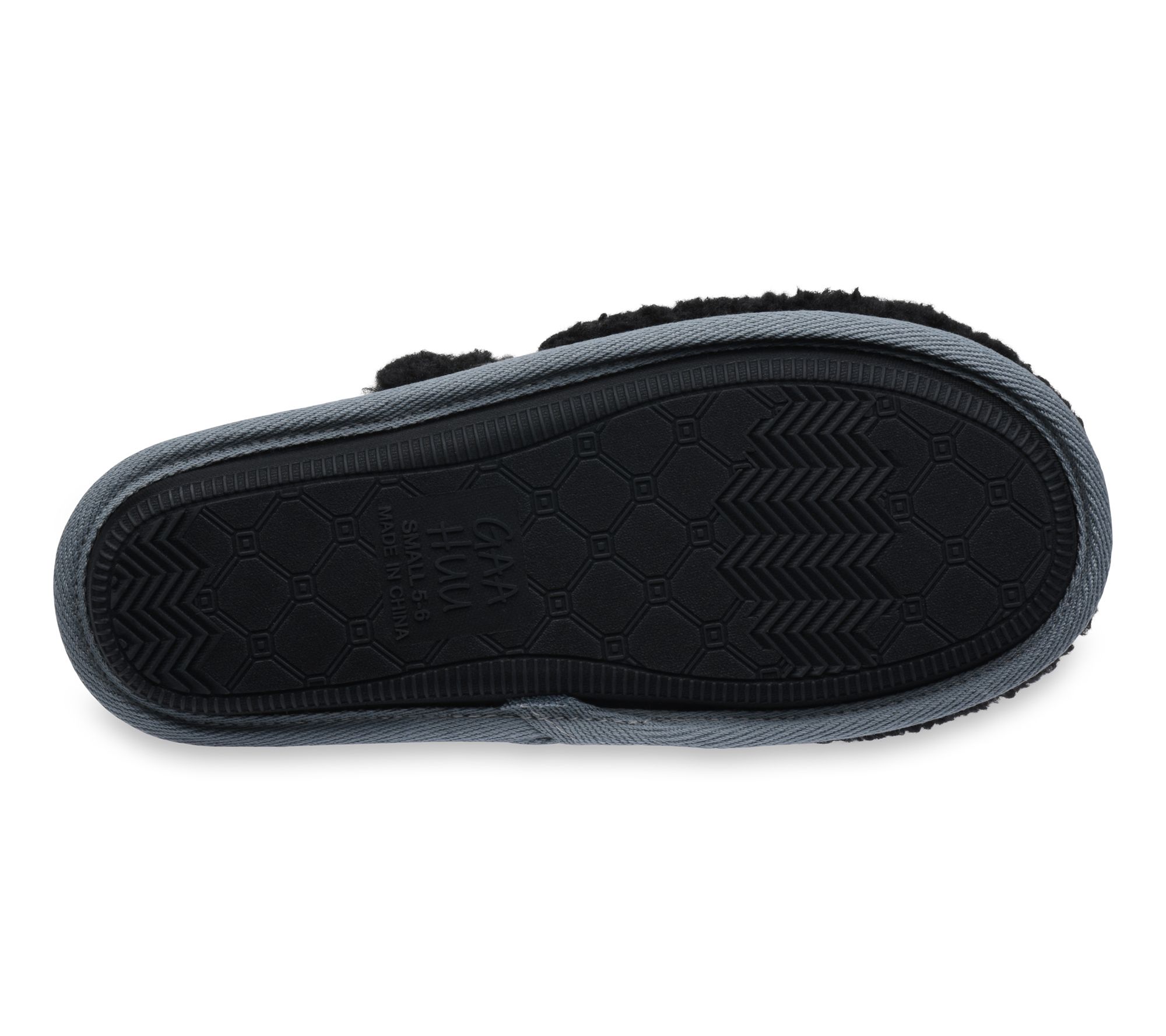 GaaHuu Indoor/Outdoor Memory Foam Trim Detail Scuff Slipper - QVC.com