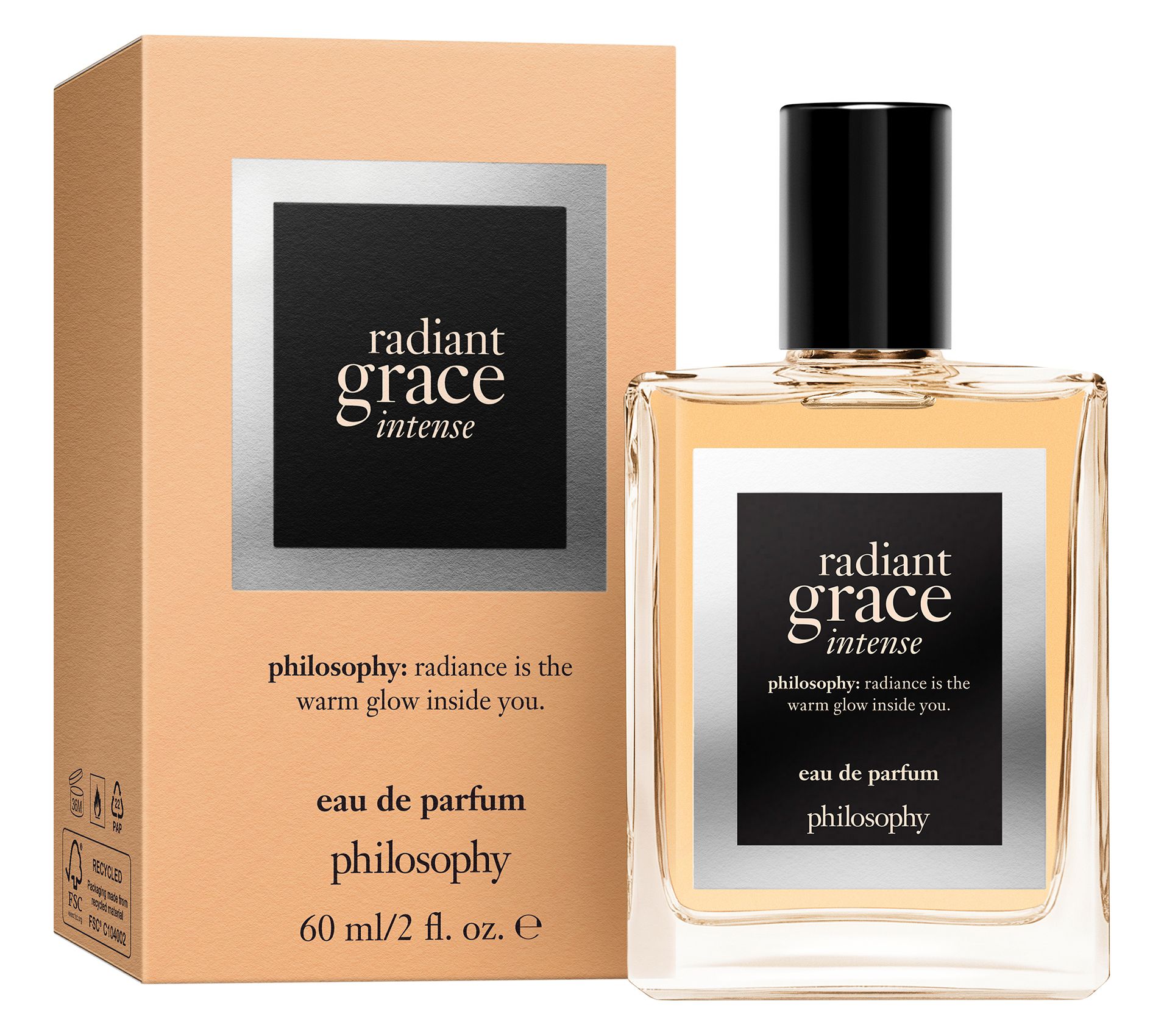 philosophy 2 oz. radiant grace intense eau de parfum - QVC.com