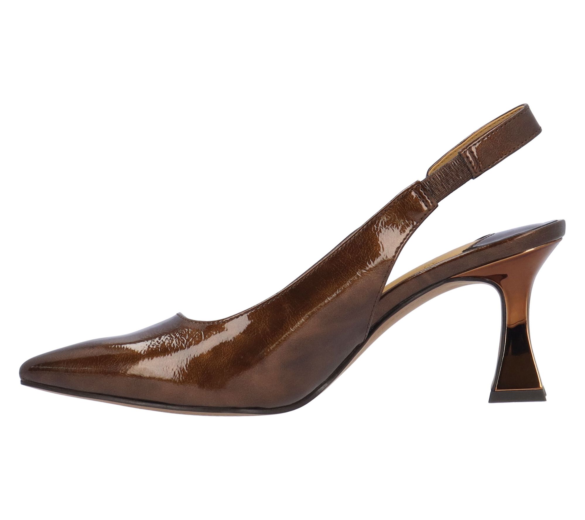 J. Renee' Pump - Krissa Synthetic Patent - QVC.com