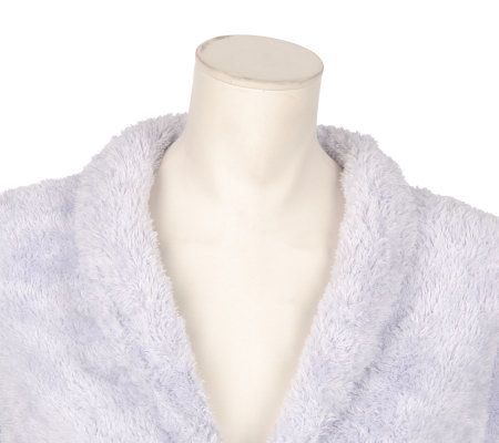 Anybody Angel Fleece Bed Jacket with Shawl Collar - QVC.com