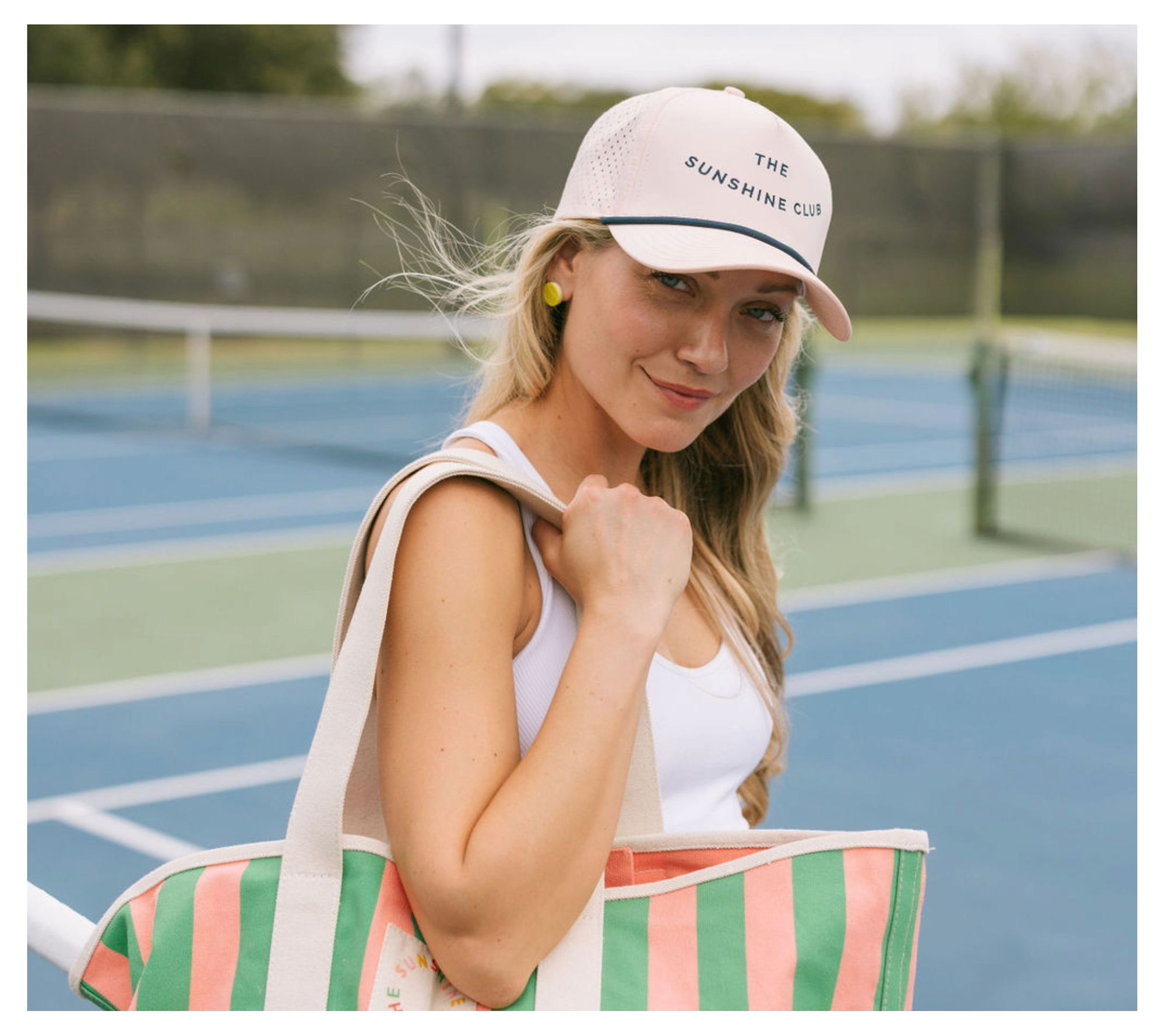 Sunshine Tienda Adjustable Golf Hat - QVC.com