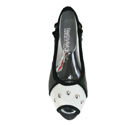 Footzyrolls Modern Mod Shoes - QVC.com