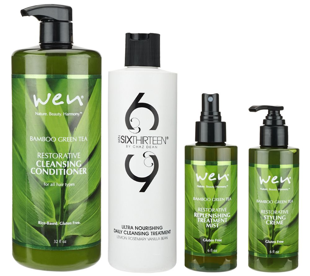 WEN by Chaz Dean Cleanse and Treat Essentials Kit - QVC.com