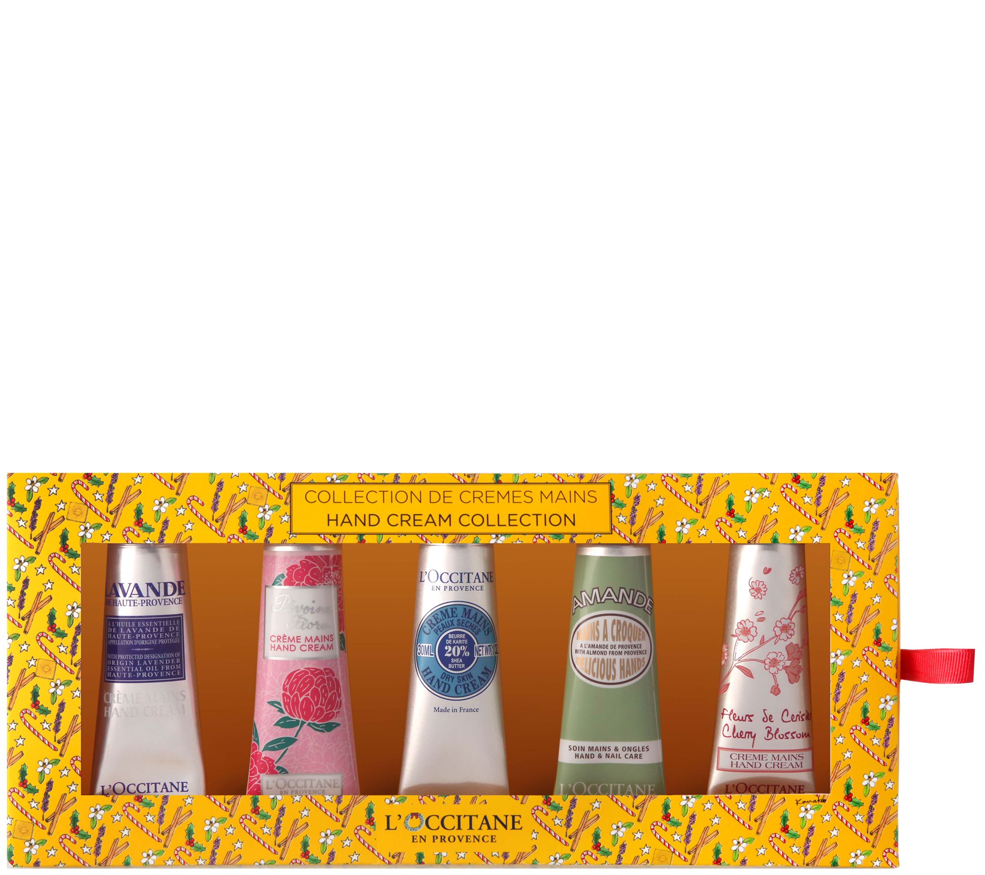 L'Occitane 5-Piece Hand Cream Collection - QVC.com
