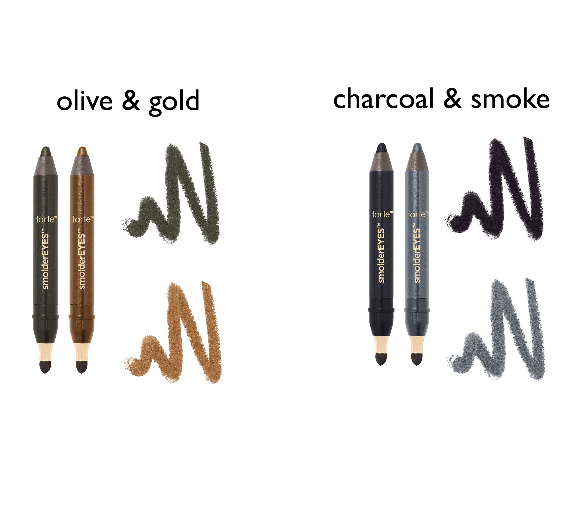 tarte smolderEYES Silk Stick Eyeliner w/ Blender Duo - QVC.com