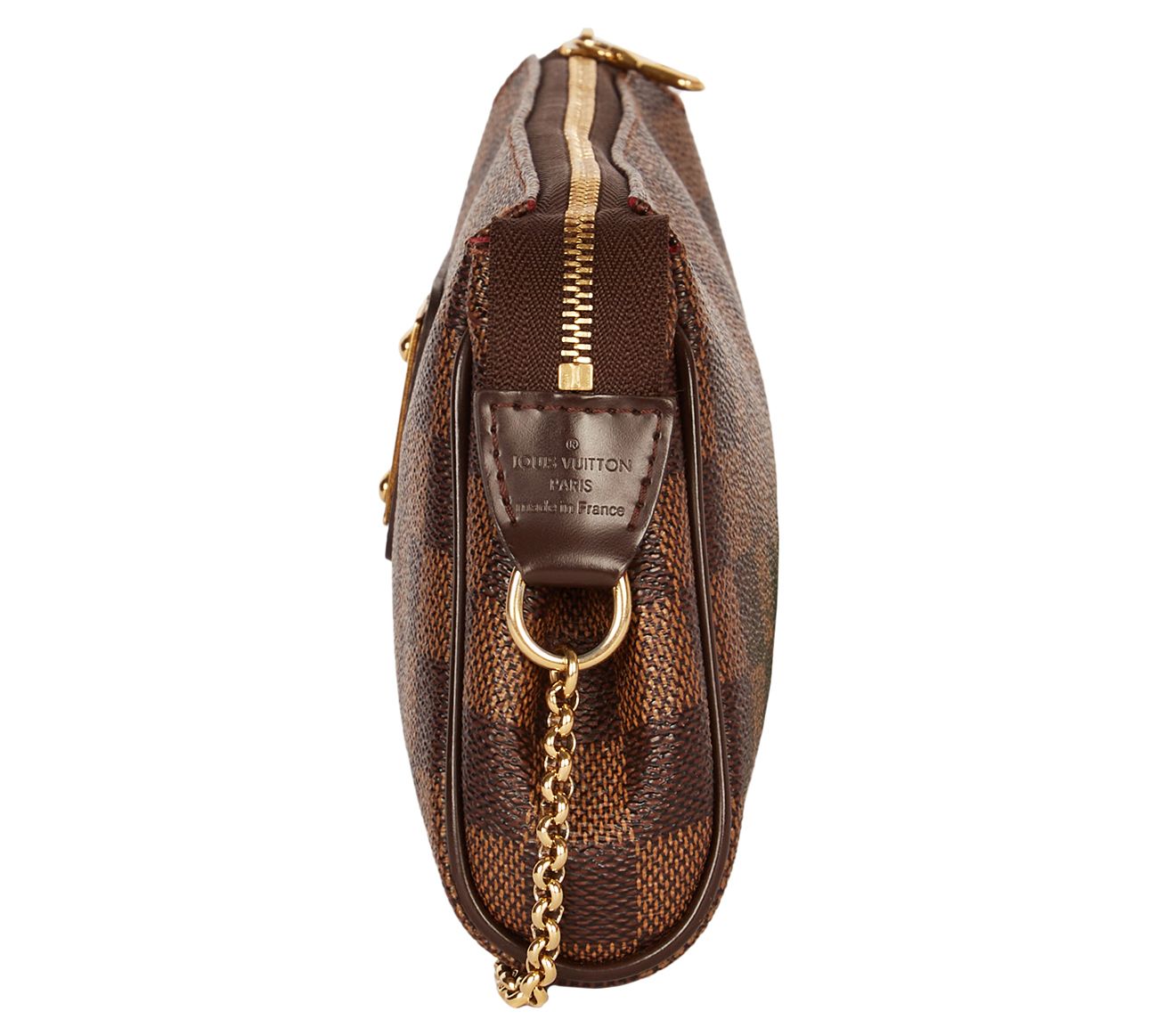 Pre-Owned Louis Vuitton Eva Damier Ebene Crossbody Bag - QVC.com