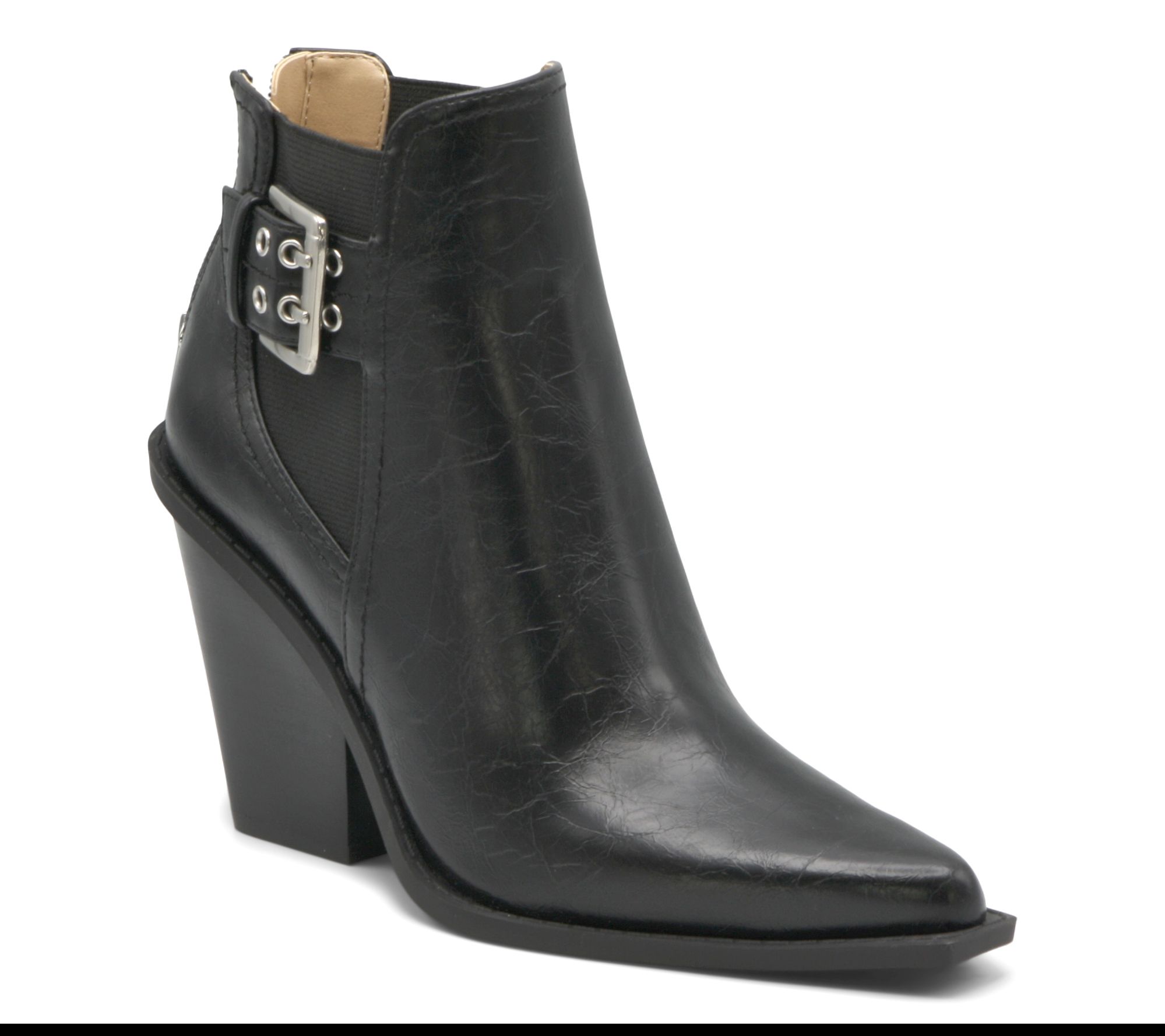 Charles by Charles David Wells Block Heel Bootie - QVC.com