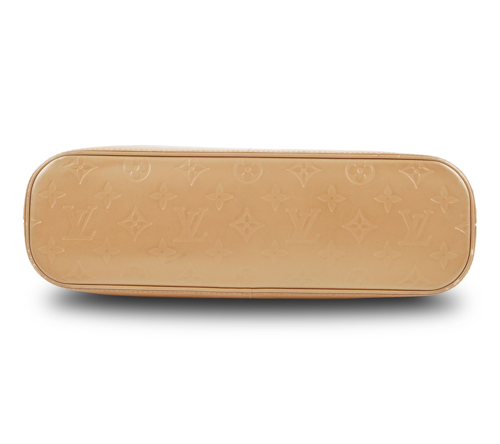 Pre-Owned Louis Vuitton Sutton Monogram Glace Bige - QVC.com