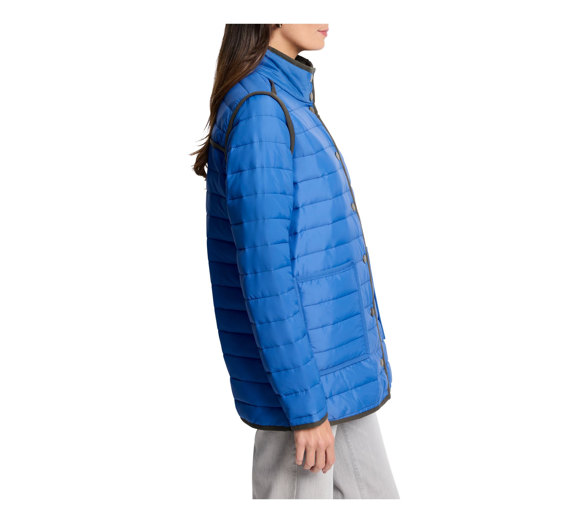 NIC+ZOE Allovette Reversible Puffer Jacket - QVC.com