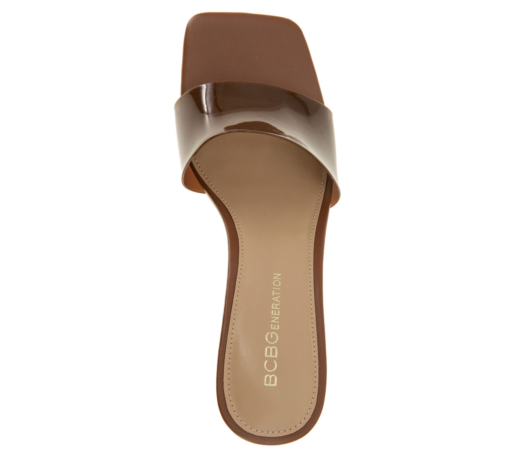 BCBGeneration Luckee Vinyl Mule - QVC.com