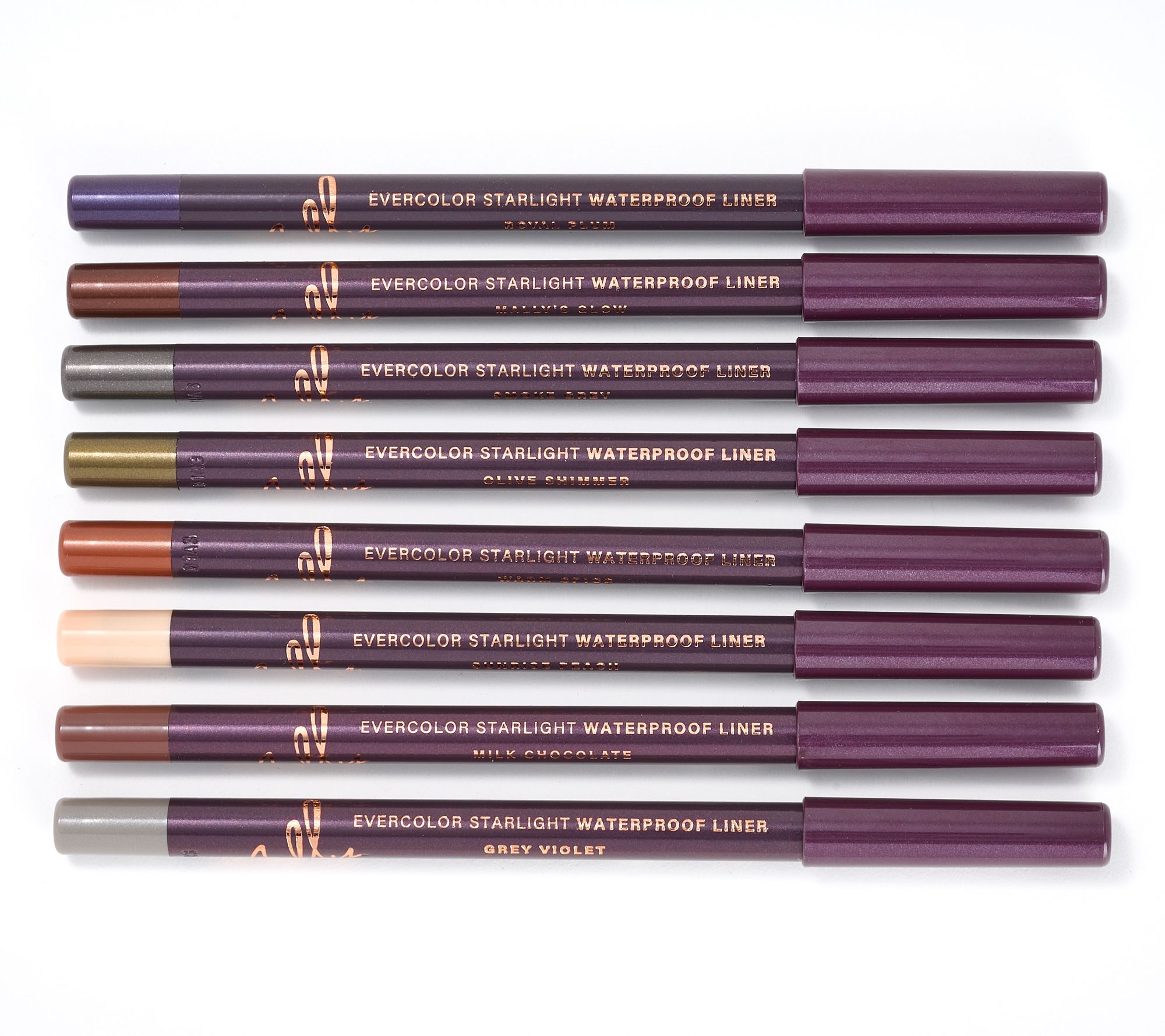 Mally 8PC Starlight Eyeliner Collection with Sharpener - QVC.com