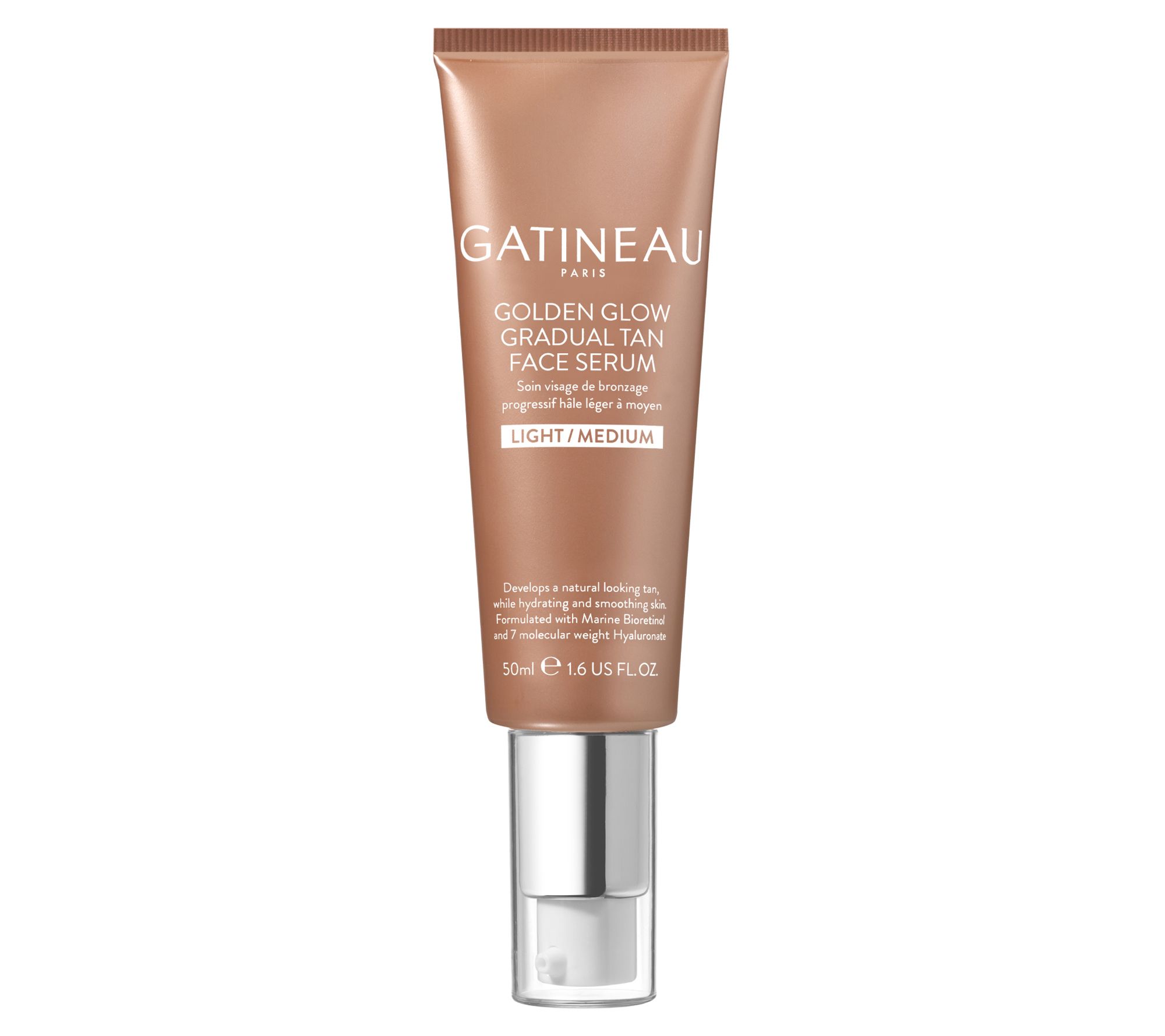Gatineau Golden Glow Face Serum Gradual Tan - QVC.com