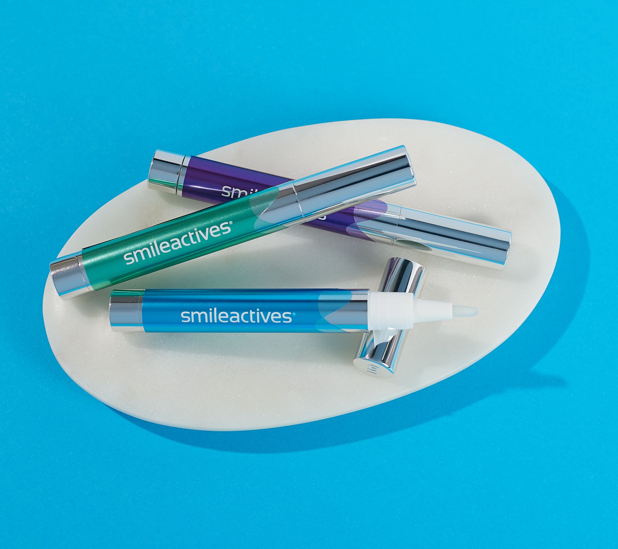 Smileactives Advanced Teeth Whitening Pen Trio Auto-Delivery - QVC.com