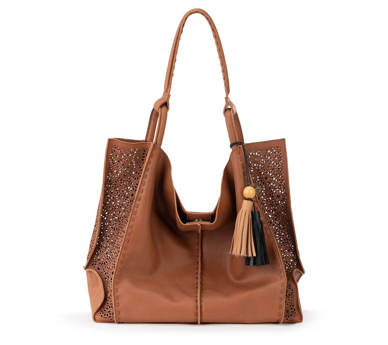 The Sak Los Feliz Leather Tote Bag - QVC.com