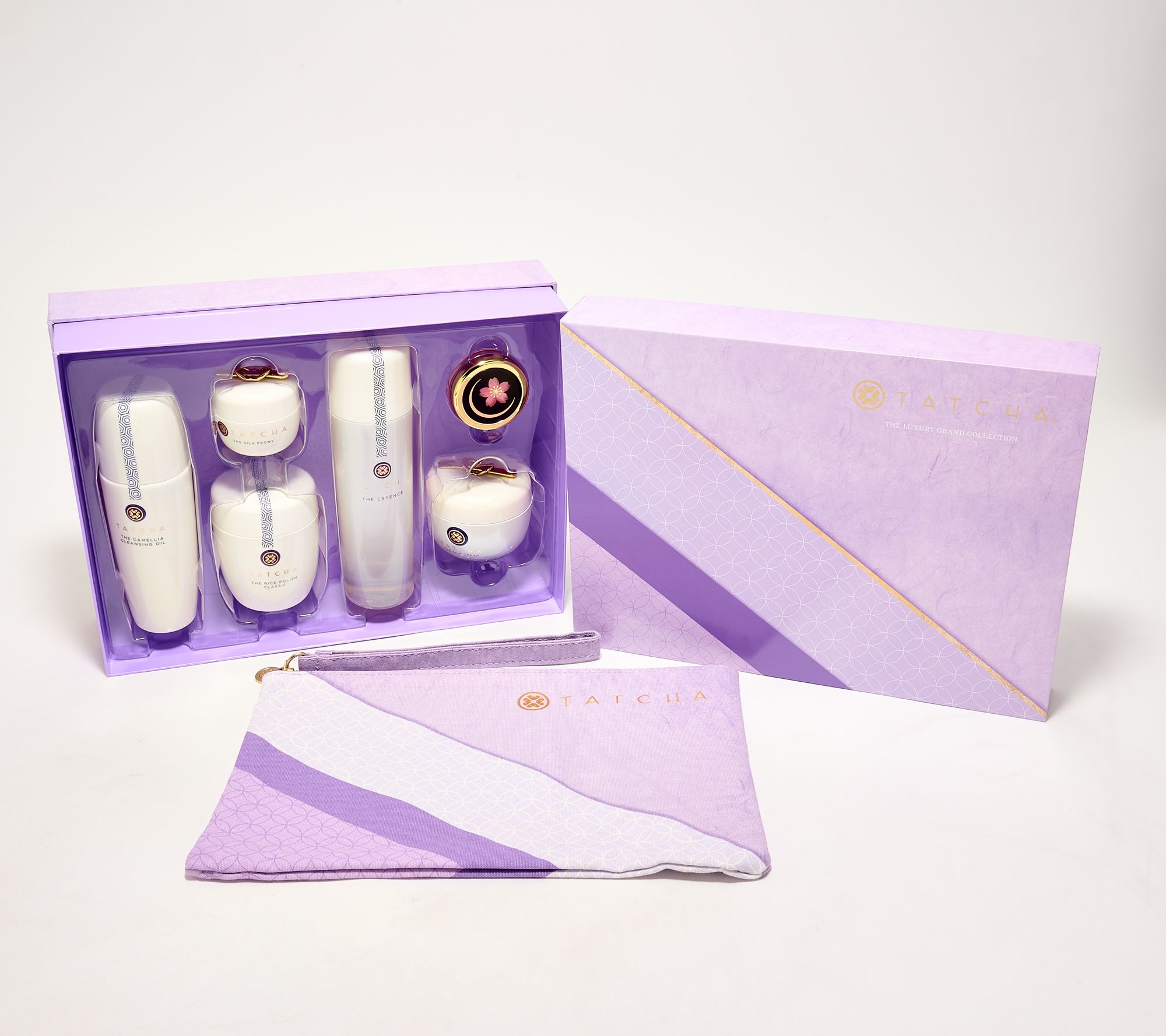 TATCHA Classic Ritual 6 pc. Grand Collection & Curated Bag - QVC.com