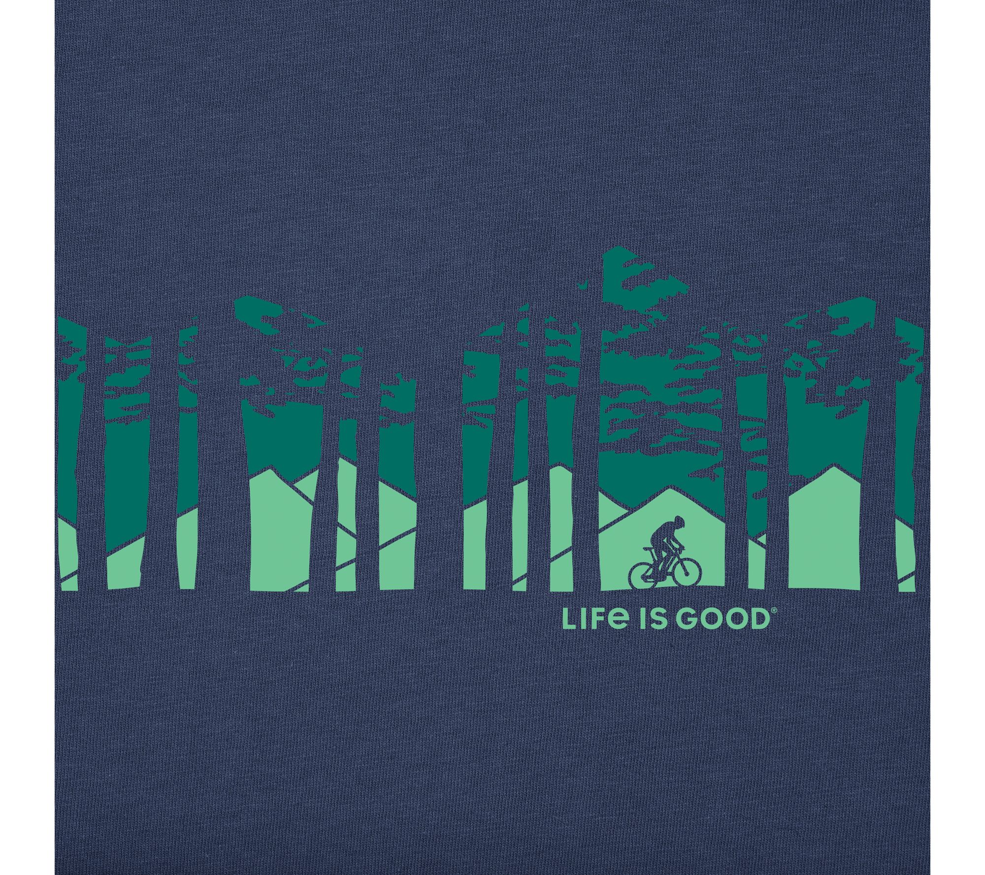 Life is Good Women's Ride In The Woods Crusher- Lite Tee - QVC.com