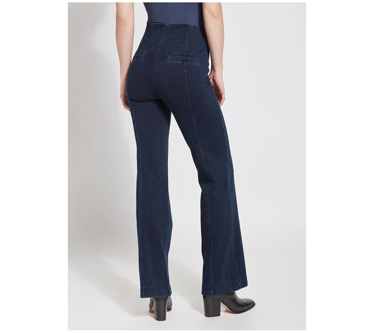 Lysse New York Plus SIze Denim Trouser - QVC.com