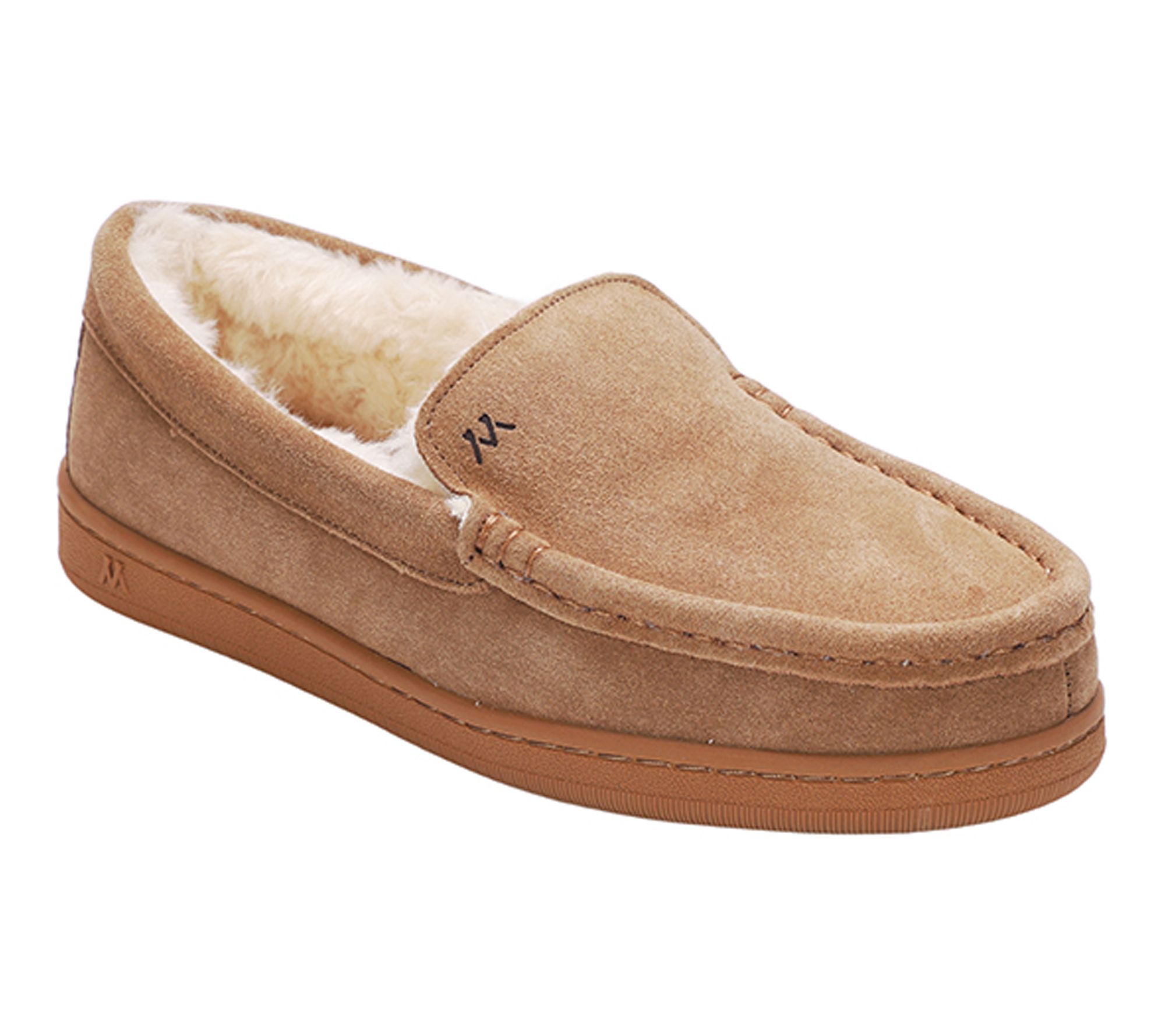 Mykos Premium Suede Moccasins - Harrison Moc - QVC.com