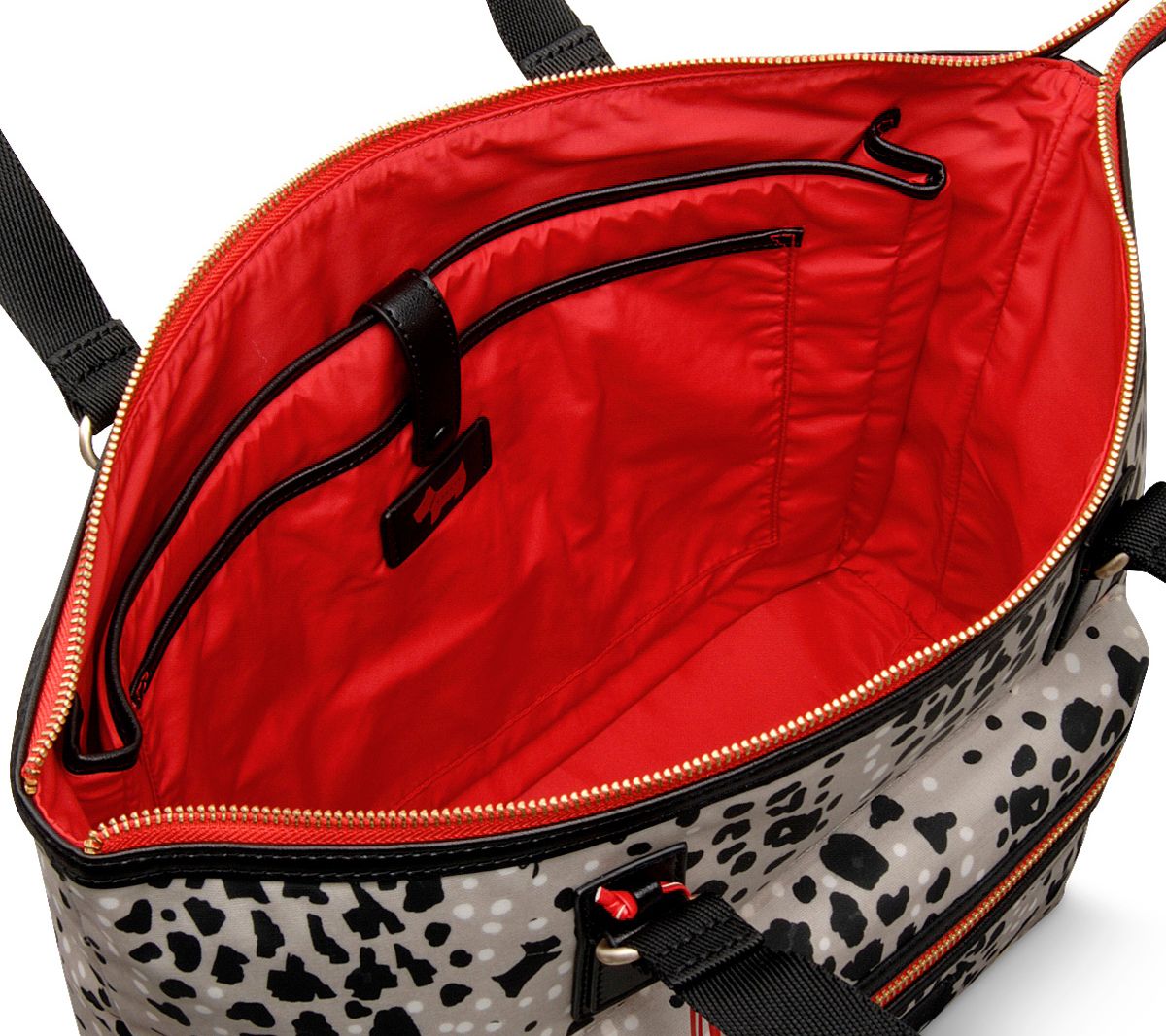 RADLEY London Leopard Oilskin Large Ziptop Tote - QVC.com
