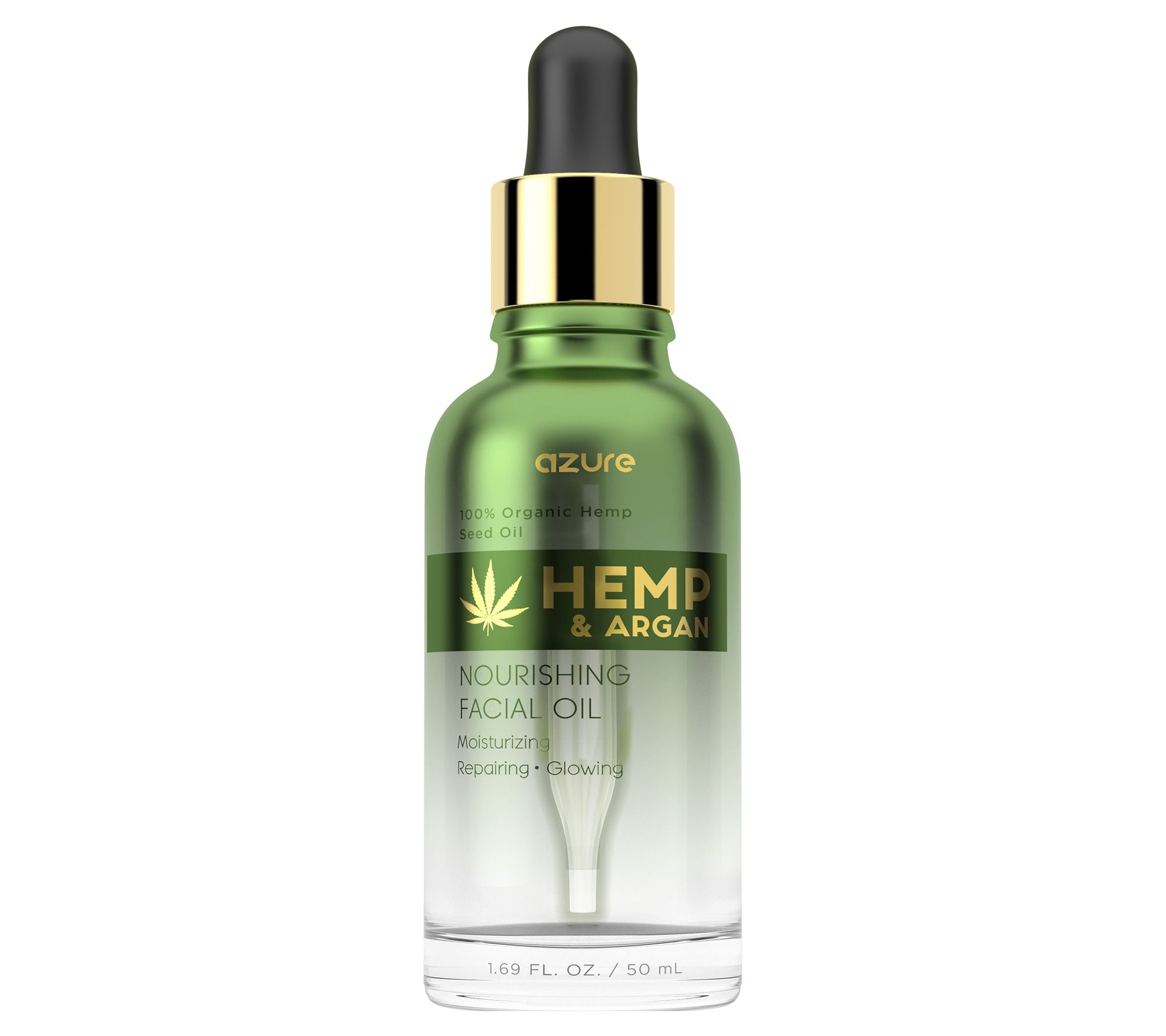Azure Hemp and Argan Nourishing Facial Oil - QVC.com