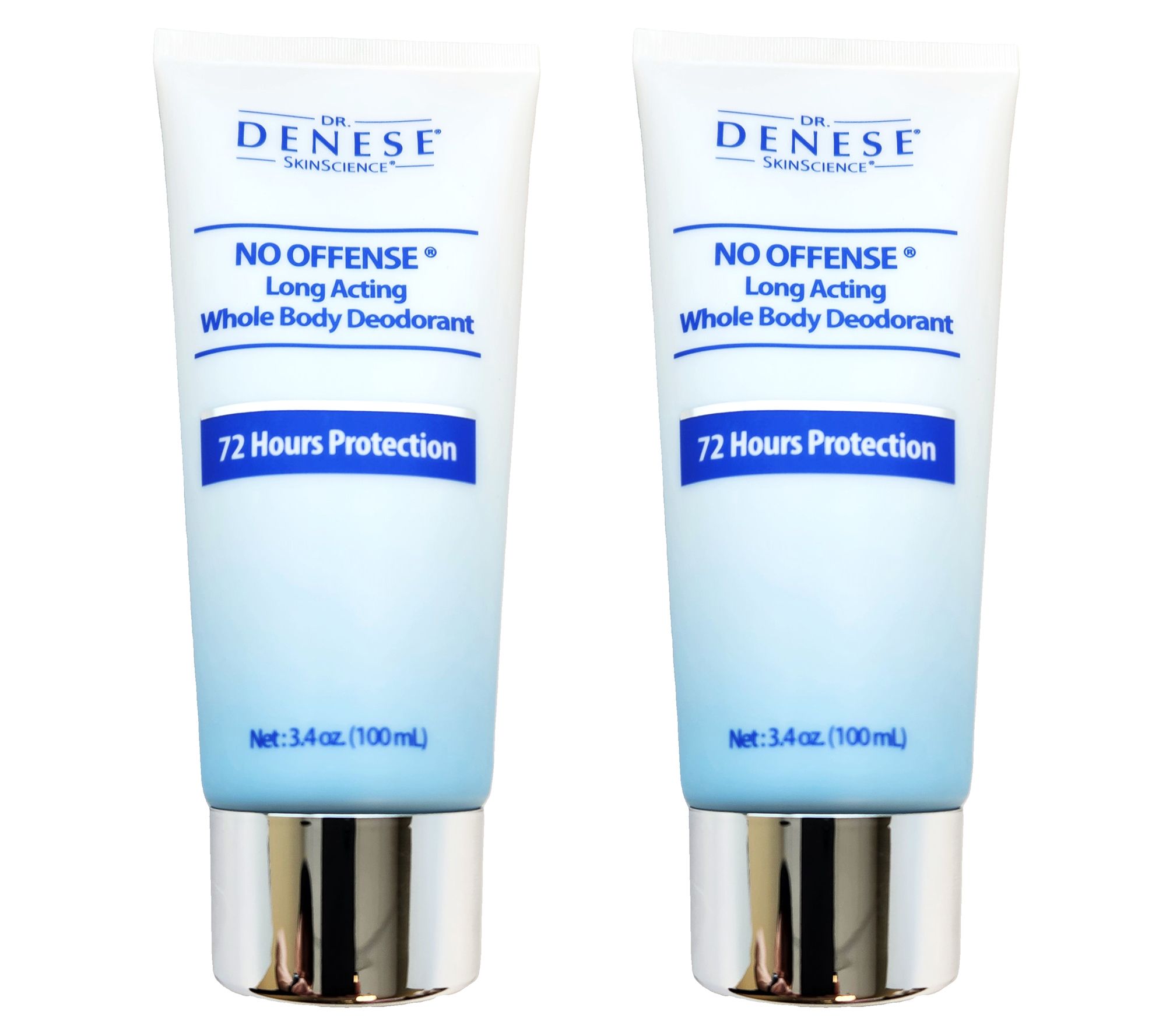 Dr. Denese No Offense 72 Hr Body Deodorant 3.4oz Duo - QVC.com