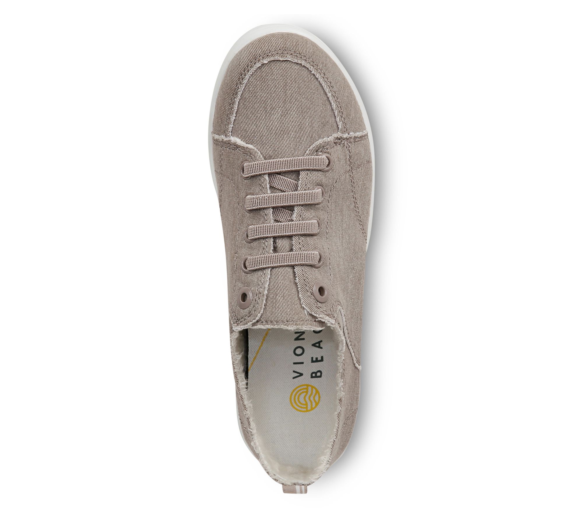 Vionic Beach Washable Canvas Casual Sneakers- Pismo Denim - QVC.com