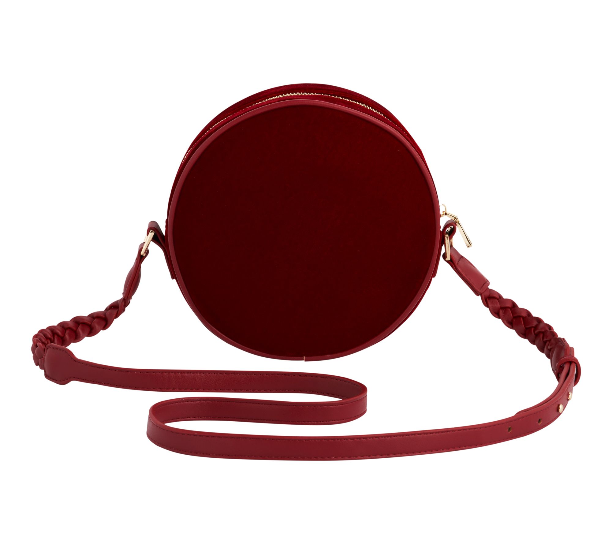 Fable England Star Gazing Rabbit Embroidered Circle Bag - QVC.com