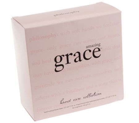 philosophy perfumed hand care 3-piece set with caddy - QVC.com