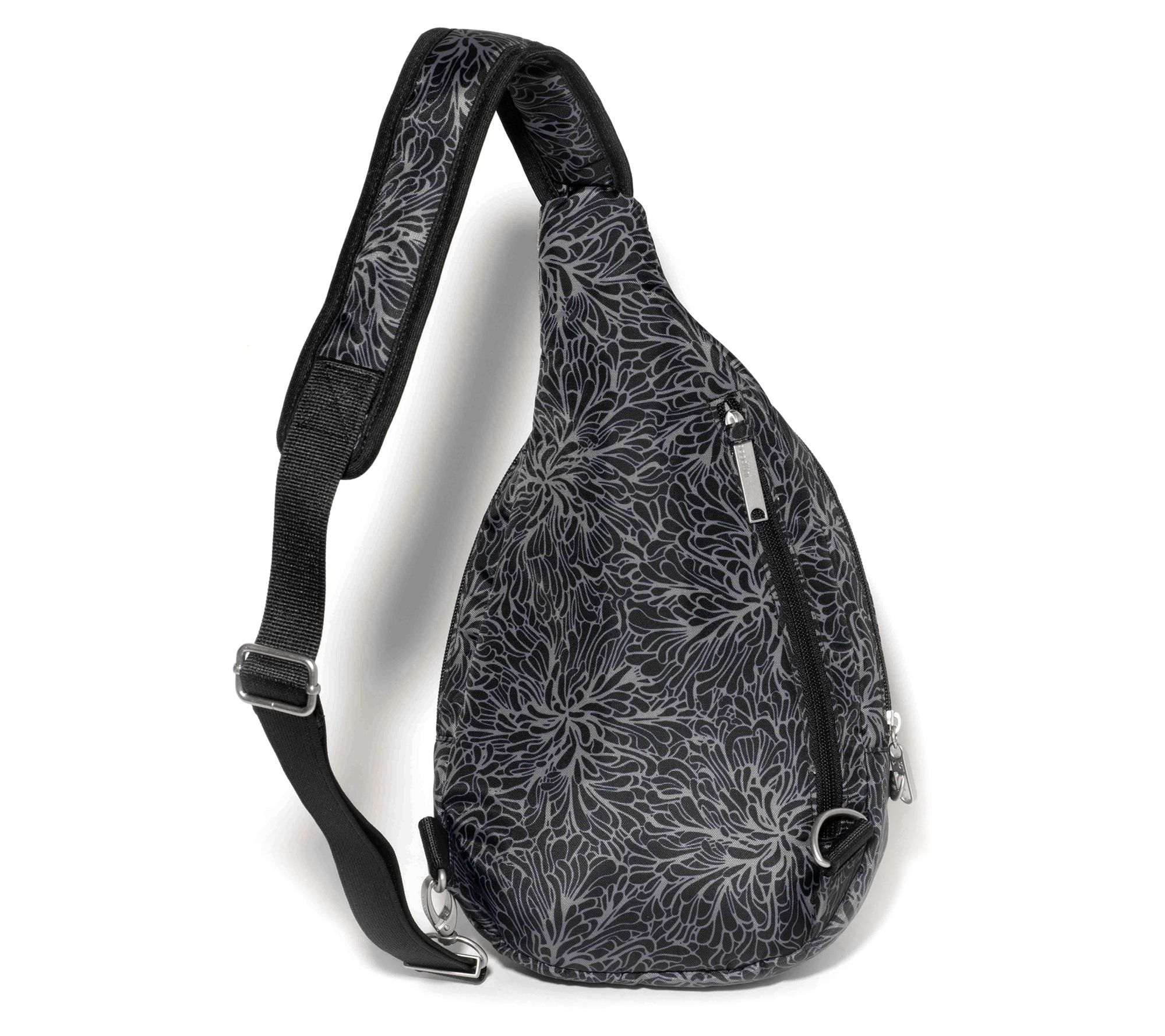 Baggallini Anti-Theft Multi Zip Sling Bag - QVC.com