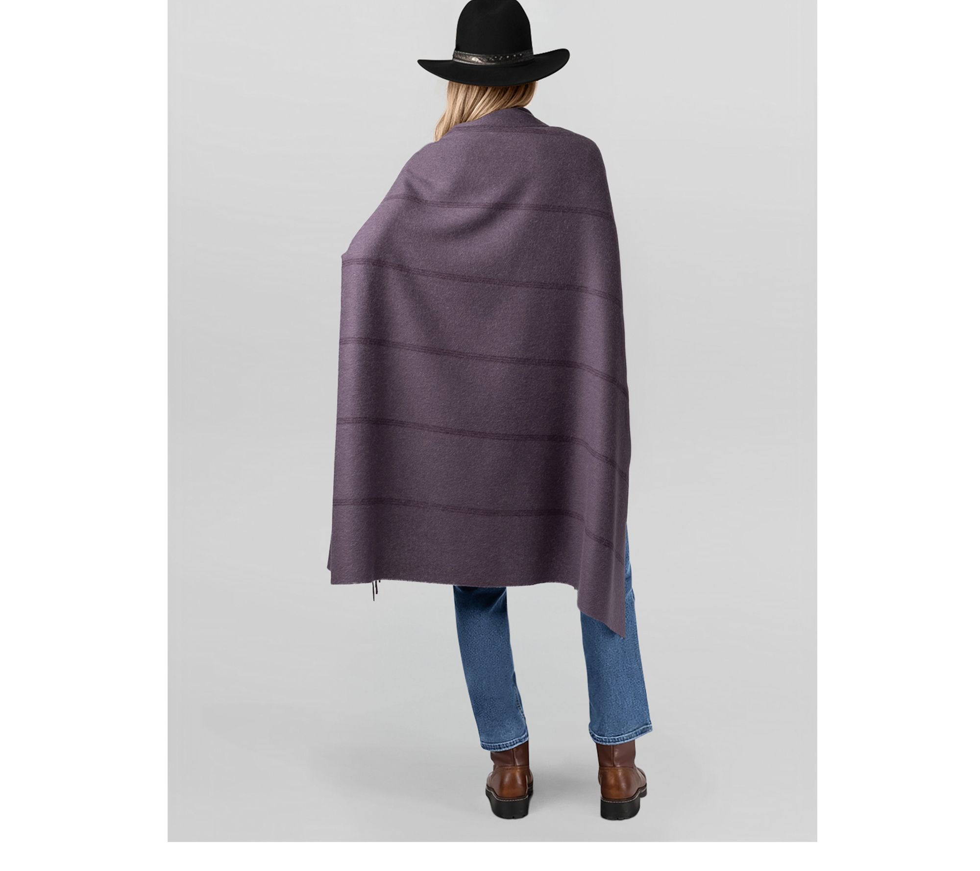 alicia adams alpaca Alpaca & Wool Blend Notting Hill Wrap - QVC.com
